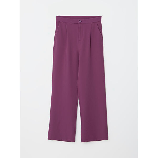 Rahat Kalıp Düz Kadın Pantolon