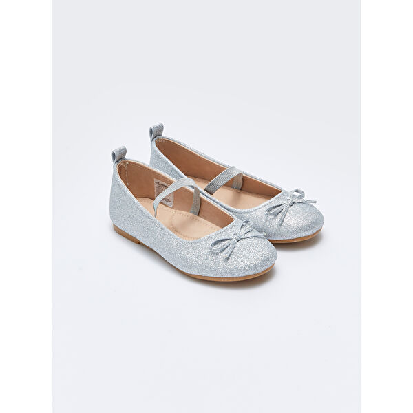 Fiyonk Detaylı Kız Çocuk Babet