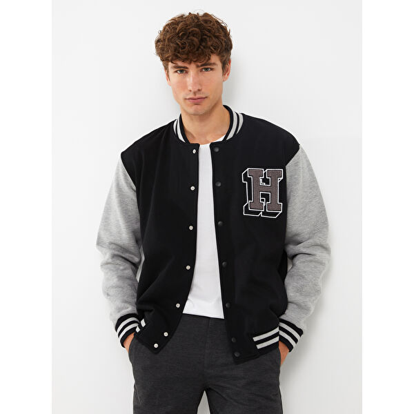 Rahat Kalıp Kolej Yaka Erkek Spor Hırka Rahat Kalıp Kolej Yaka Erkek Spor Hırka