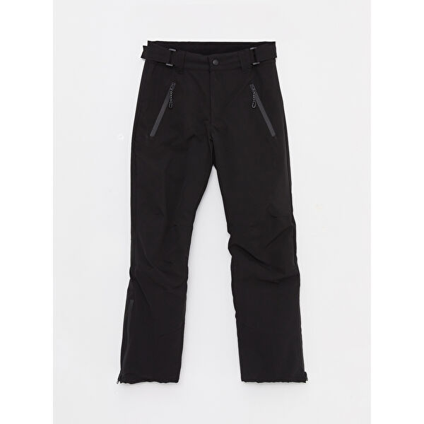 Standart Fit Düz Kadın Kayak Pantolonu Standart Fit Düz Kadın Kayak Pantolonu