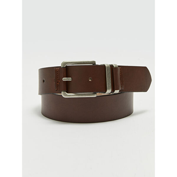 Deri Görünümlü Erkek Kemer