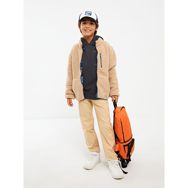 Beli Lastikli Basic Gabardin Erkek Çocuk Pantolon