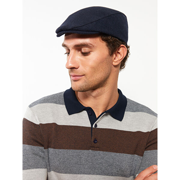 Düz Erkek Fırıncı Şapka