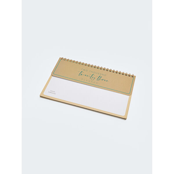 Baskılı Spiralli Planlayıcı Defter Baskılı Spiralli Planlayıcı Defter