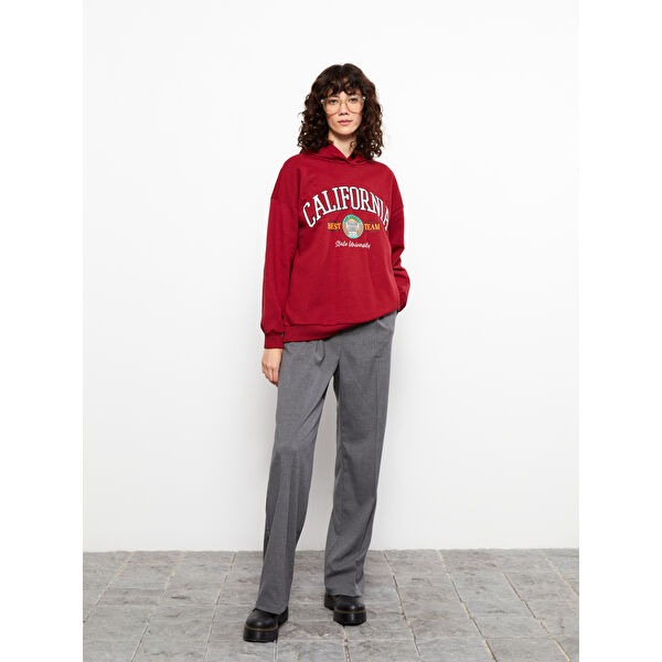 Rahat Kalıp Düz Kadın Pantolon