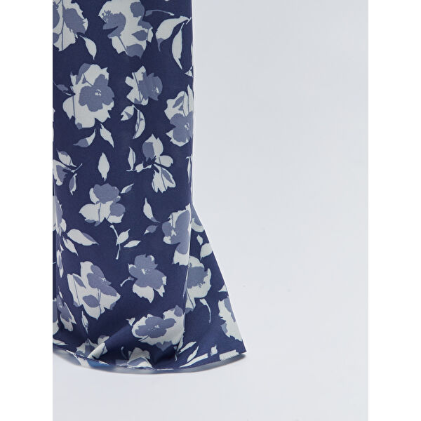 Çiçek Desenli Kadın Şal