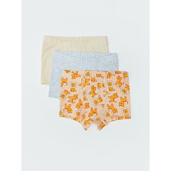 Beli Lastikli Erkek Bebek Boxer 3'lü Beli Lastikli Erkek Bebek Boxer 3'lü