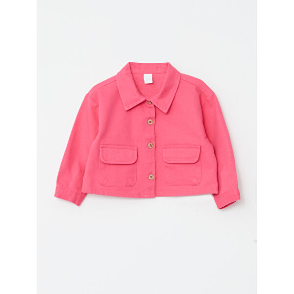 Polo Yaka Uzun Kollu Basic Kız Bebek Ceket Polo Yaka Uzun Kollu Basic Kız Bebek Ceket