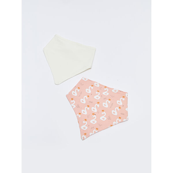 Kız Bebek Mama Önlüğü 2'li