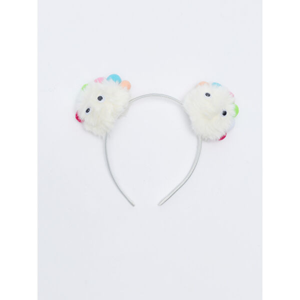 Çift Ponponlu Kız Çocuk Taç Çift Ponponlu Kız Çocuk Taç