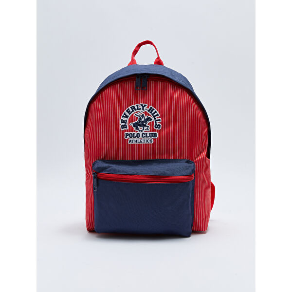 Renk Bloklu Kız Çocuk Sırt Çantası