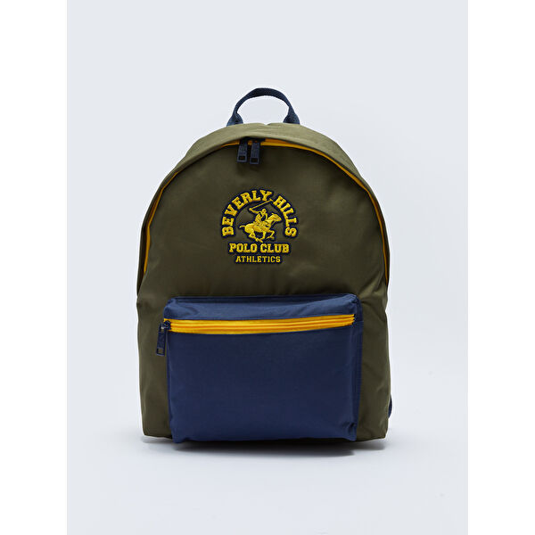 Renk Bloklu Erkek Çocuk Sırt Çantası