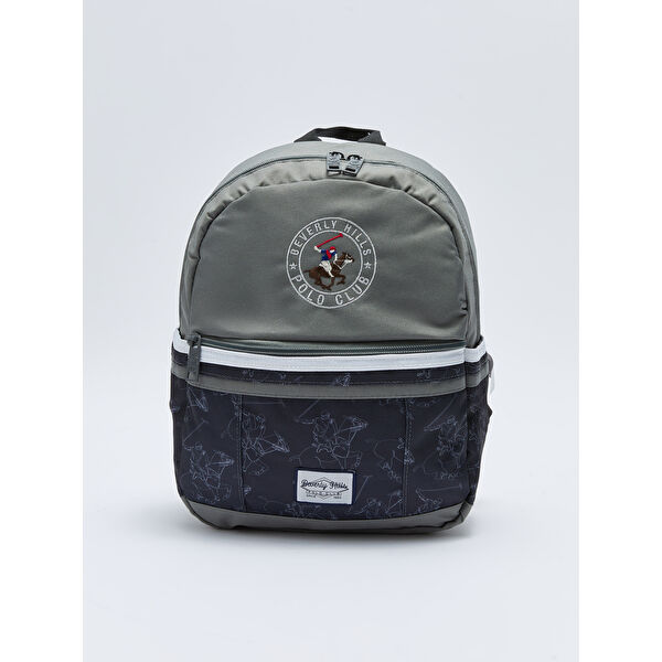 Renk Bloklu Erkek Çocuk Sırt Çantası