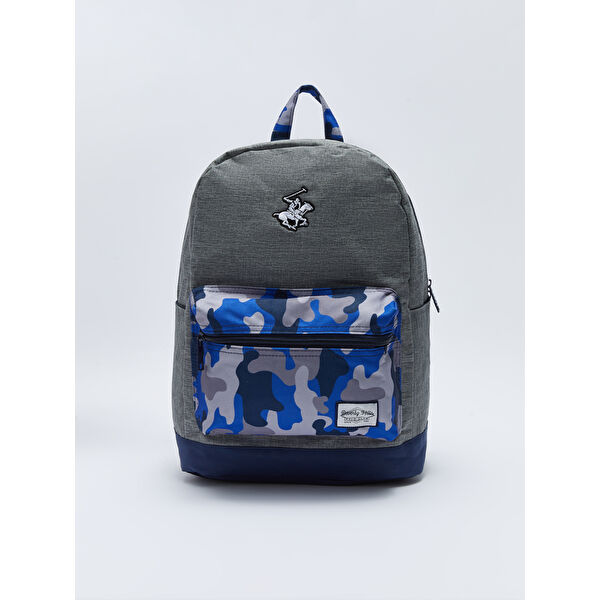 Kamuflaj Baskılı Erkek Çocuk Sırt Çantası