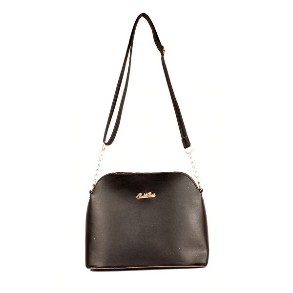 Deri Görünümlü Kadın Çapraz Çanta