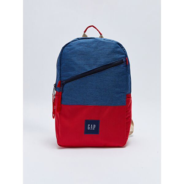 Renk Bloklu Erkek Çocuk Sırt Çantası