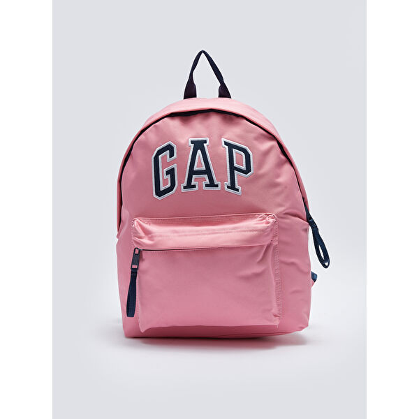 Yazı Nakışlı Kız Çocuk Sırt Çantası