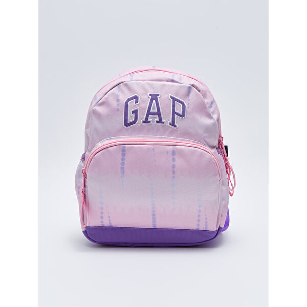 Yazı Nakışlı Kız Çocuk Sırt Çantası