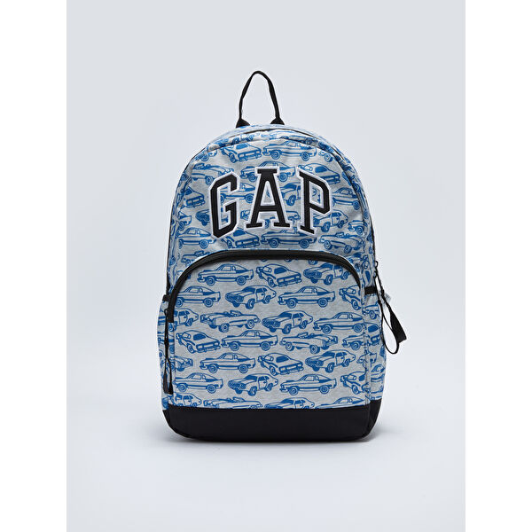 Desenli Erkek Çocuk Sırt Çantası