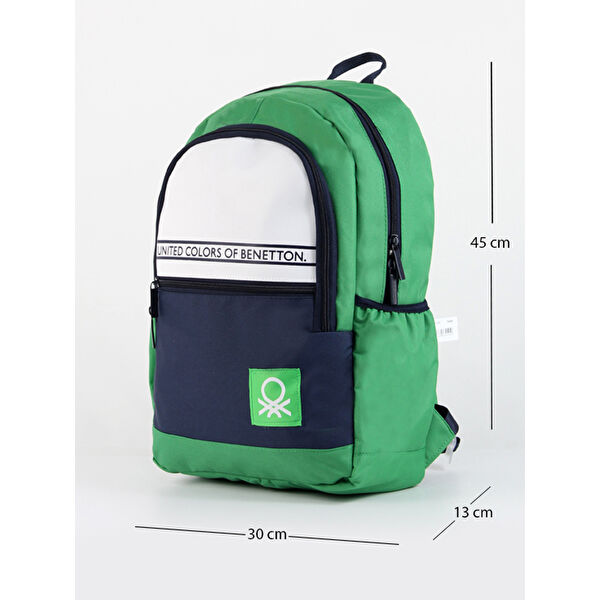 Renk Bloklu Erkek Çocuk Sırt Çantası