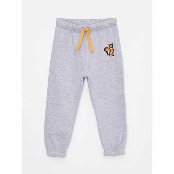 Beli Lastikli Nakış Detaylı Erkek Bebek Pijama Alt Beli Lastikli Nakış Detaylı Erkek Bebek Pijama Alt