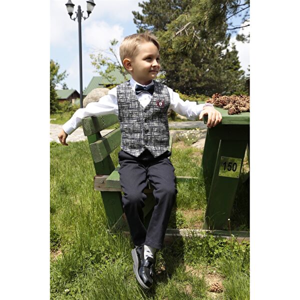 Erkek Çocuk Yelekli Takım Erkek Çocuk Yelekli Takım