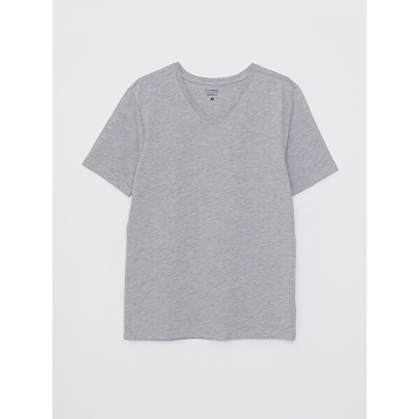 V Yaka Kısa Kollu Pamuklu Erkek Fanila V Yaka Kısa Kollu Pamuklu Erkek Fanila