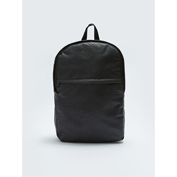 Deri Görünümlü Kadın Sırt Çantası