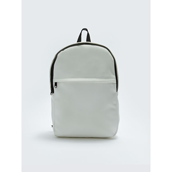 Deri Görünümlü Kadın Sırt Çantası