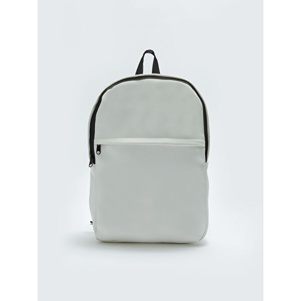 Deri Görünümlü Kadın Sırt Çantası