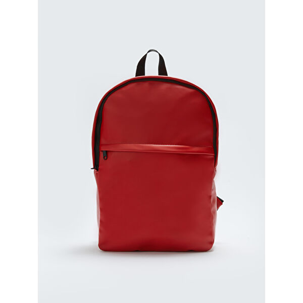 Deri Görünümlü Kadın Sırt Çantası