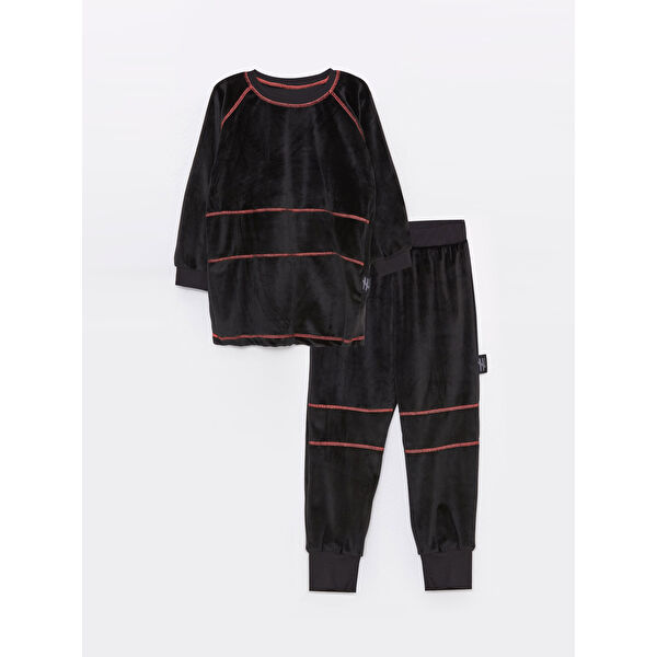 Bisiklet Yaka Basic Uzun Kollu Unisex Çocuk Takım