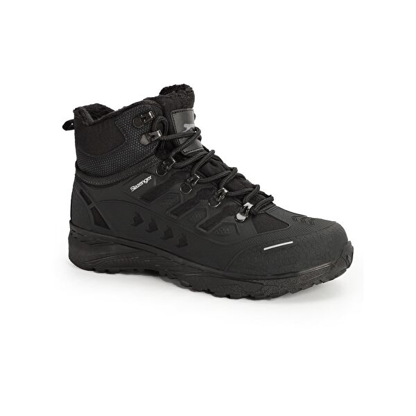 Baskılı Bağcıklı Kadın Trekking Bot