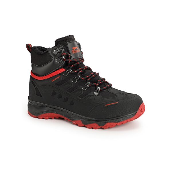 Baskılı Bağcıklı Kadın Trekking Bot