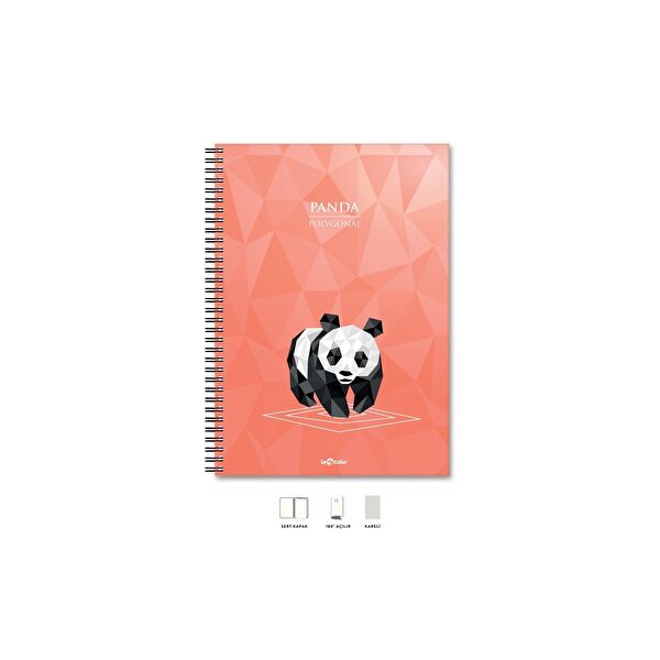 Baskılı Çizgili Spiralli Defter Baskılı Çizgili Spiralli Defter