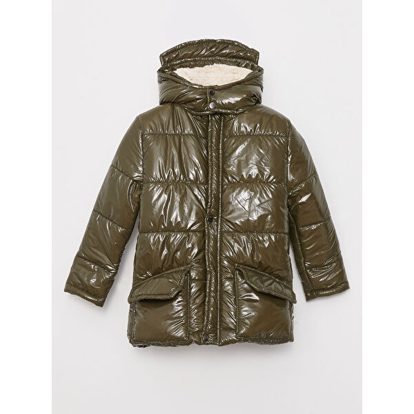 Kapüşonlu Basic Erkek Çocuk Mont Kapüşonlu Basic Erkek Çocuk Mont