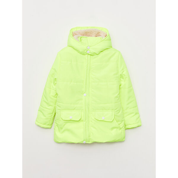 Kapüşonlu Basic Kız Çocuk Mont Kapüşonlu Basic Kız Çocuk Mont