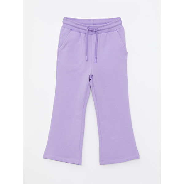 Beli Lastikli Basic Geniş Paça Kız Çocuk Eşofman Altı Beli Lastikli Basic Geniş Paça Kız Çocuk Eşofman Altı