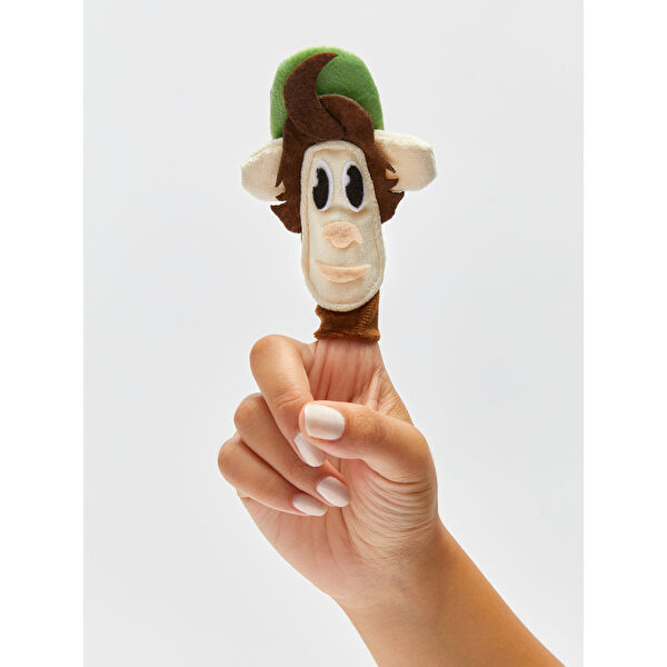 Nostaljik Maymun Parmak Kuklası