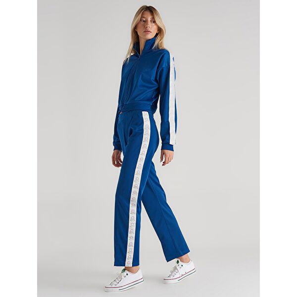 Beli Lastikli Baskılı Kadın Eşofman Altı