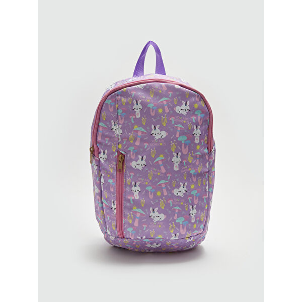 Baskılı Kız Çocuk Sırt Çantası