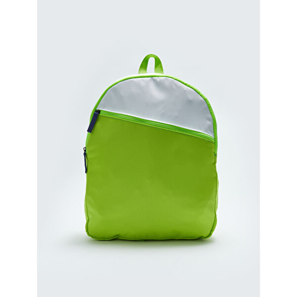 Renk Bloklu Kız Çocuk Sırt Çantası