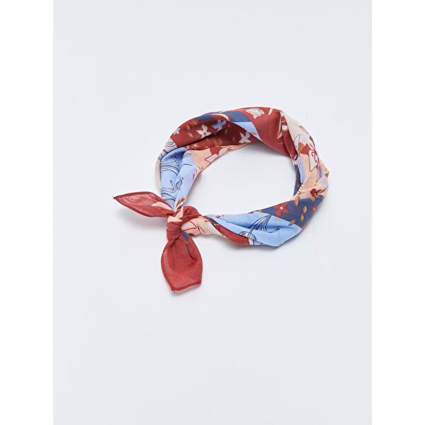 Desenli Pamuklu Kadın Bandana Desenli Pamuklu Kadın Bandana