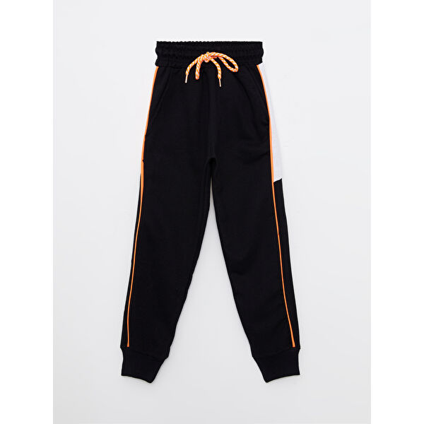 Beli Lastikli Renk Bloklu Erkek Çocuk Jogger Eşofman Altı Beli Lastikli Renk Bloklu Erkek Çocuk Jogger Eşofman Altı