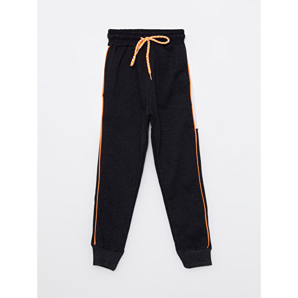 Beli Lastikli Renk Bloklu Erkek Çocuk Jogger Eşofman Altı Beli Lastikli Renk Bloklu Erkek Çocuk Jogger Eşofman Altı