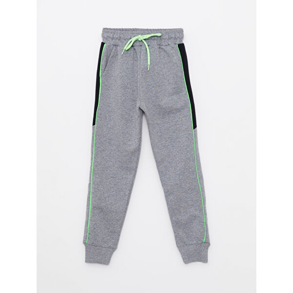 Beli Lastikli Renk Bloklu Erkek Çocuk Jogger Eşofman Altı Beli Lastikli Renk Bloklu Erkek Çocuk Jogger Eşofman Altı