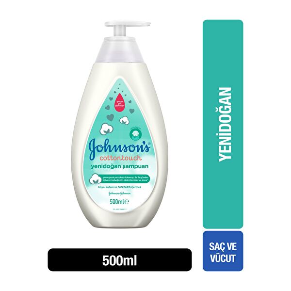 Bebek CottonTouch Saç ve Vücut Şampuanı 500 Ml Bebek CottonTouch Saç ve Vücut Şampuanı 500 Ml