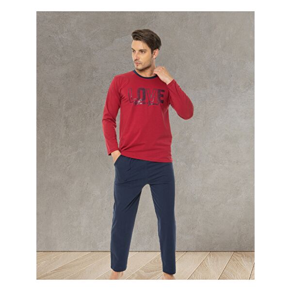 Standart Kalıp Erkek Pijama Takımı