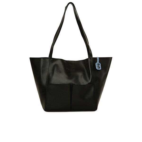 Deri Görünümlü Kadın Omuz Çantası