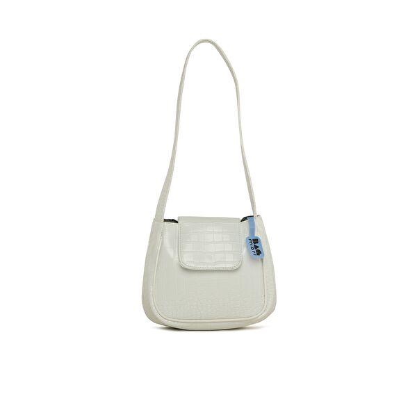 Deri Görünümlü Kadın Omuz Çantası